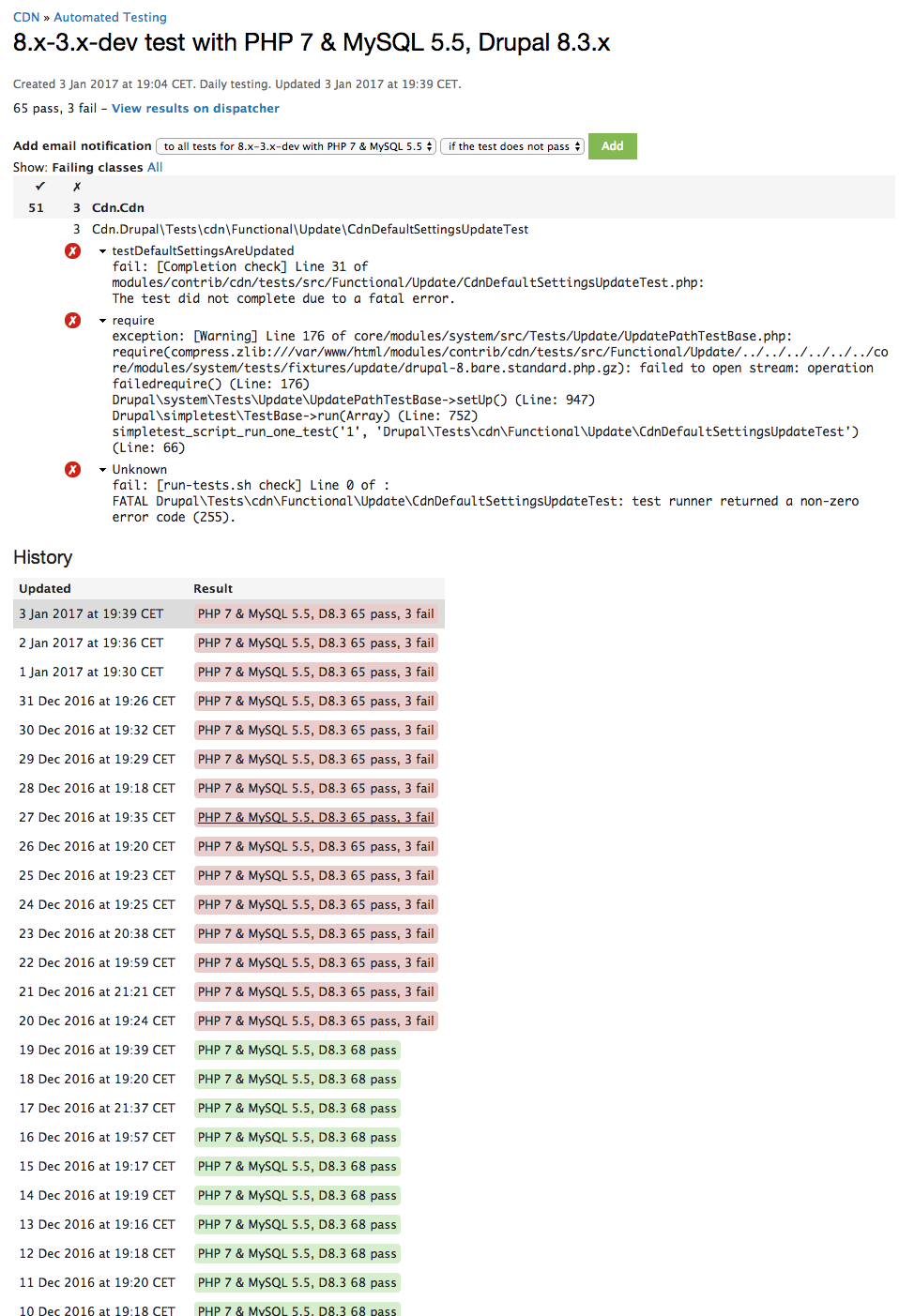 Updatepathtestbase Tests Randomly Failing [ 2828559]